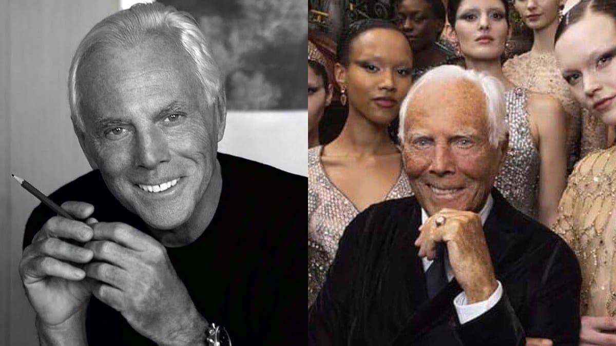 Fallece Giorgio Armani, el ícono que redefinió la moda y el 'power suit'
