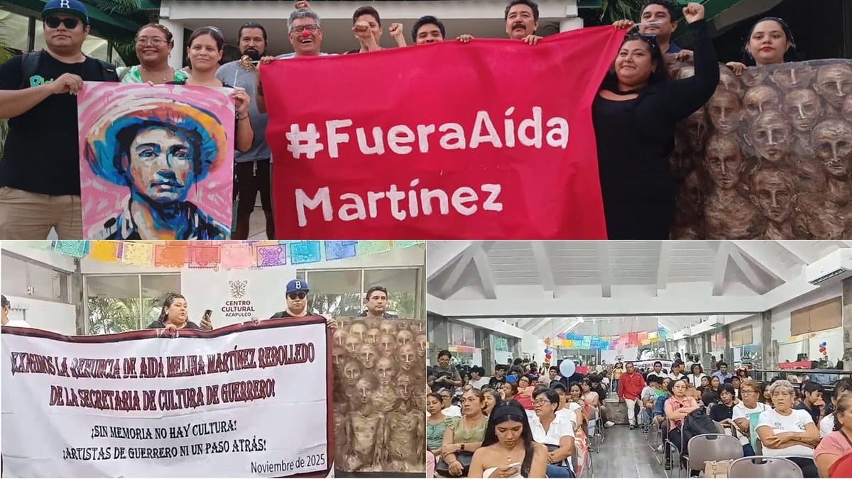 ¡Fuera Aída Melina! Creadores de Guerrero exigen la salida de la secretaria de Cultura