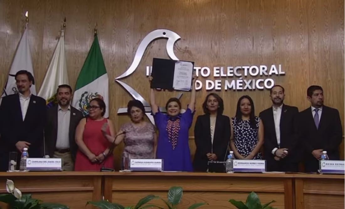 Clara Brugada recibe constancia como Jefa de Gobierno electa de la CDMX – Bajo Palabra